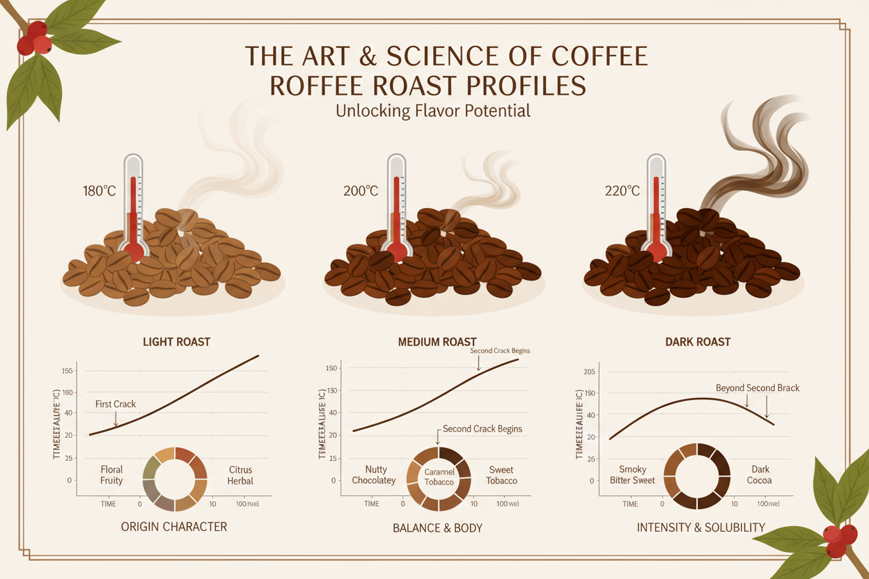 The importance of roast profiles in specialty coffee - kafeido roasters